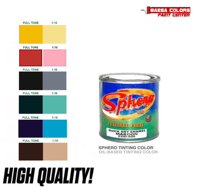 SPHERO Color-In-Oil Tinting Color – BAESA COLORS PAINT CENTER