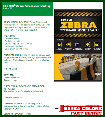 Floor Coating – BAESA COLORS PAINT CENTER
