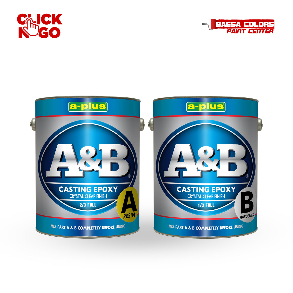 A-Plus A&B® Crystal Clear Casting Epoxy – BAESA COLORS PAINT CENTER