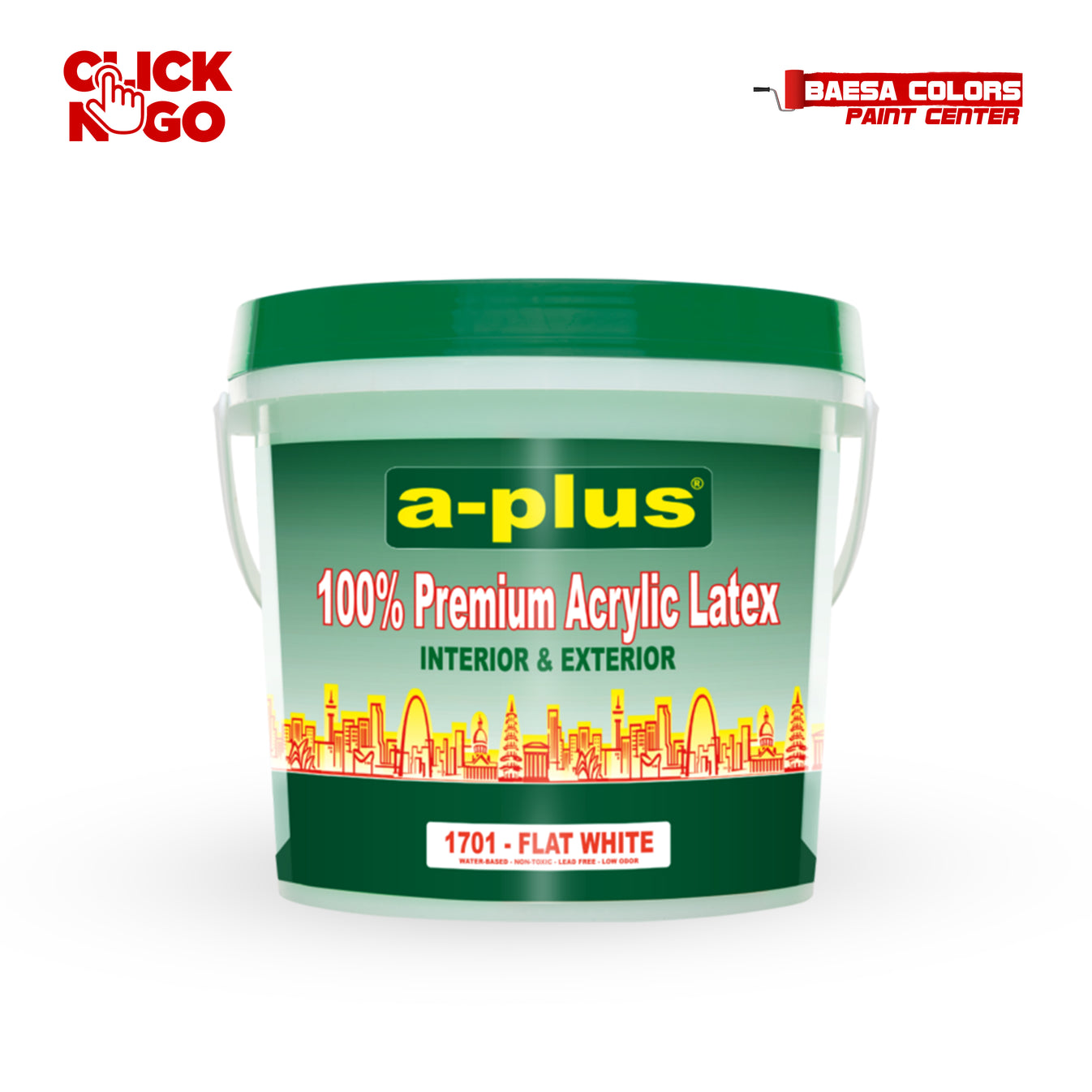 A-Plus® 100% Premium Acrylic Latex Paint – BAESA COLORS PAINT CENTER