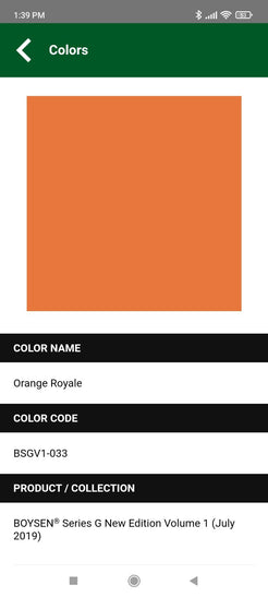 BOYSEN BSGV1-33S ORANGE ROYALE SEMI-GLOSS LATEX 4L – BAESA COLORS PAINT ...