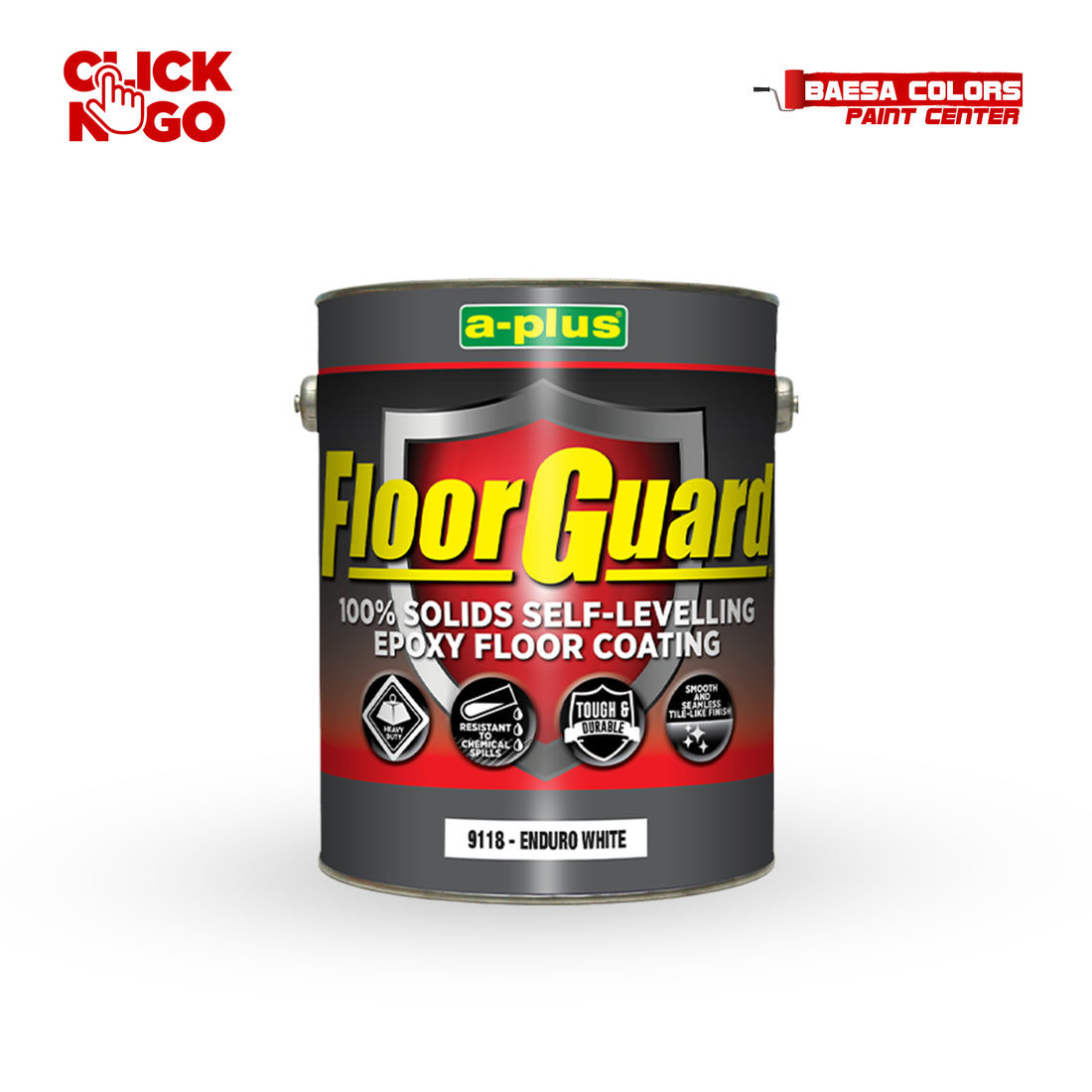 A-Plus Floor Guard® 100% Solids & Self-Levelling Epoxy Floor Coating 4 ...