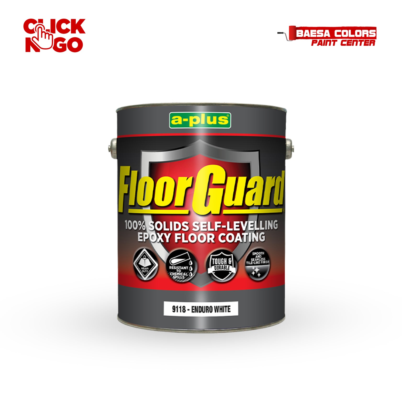 A-Plus Floor Guard® 100% Solids & Self-Levelling Epoxy Floor Coating 4 ...