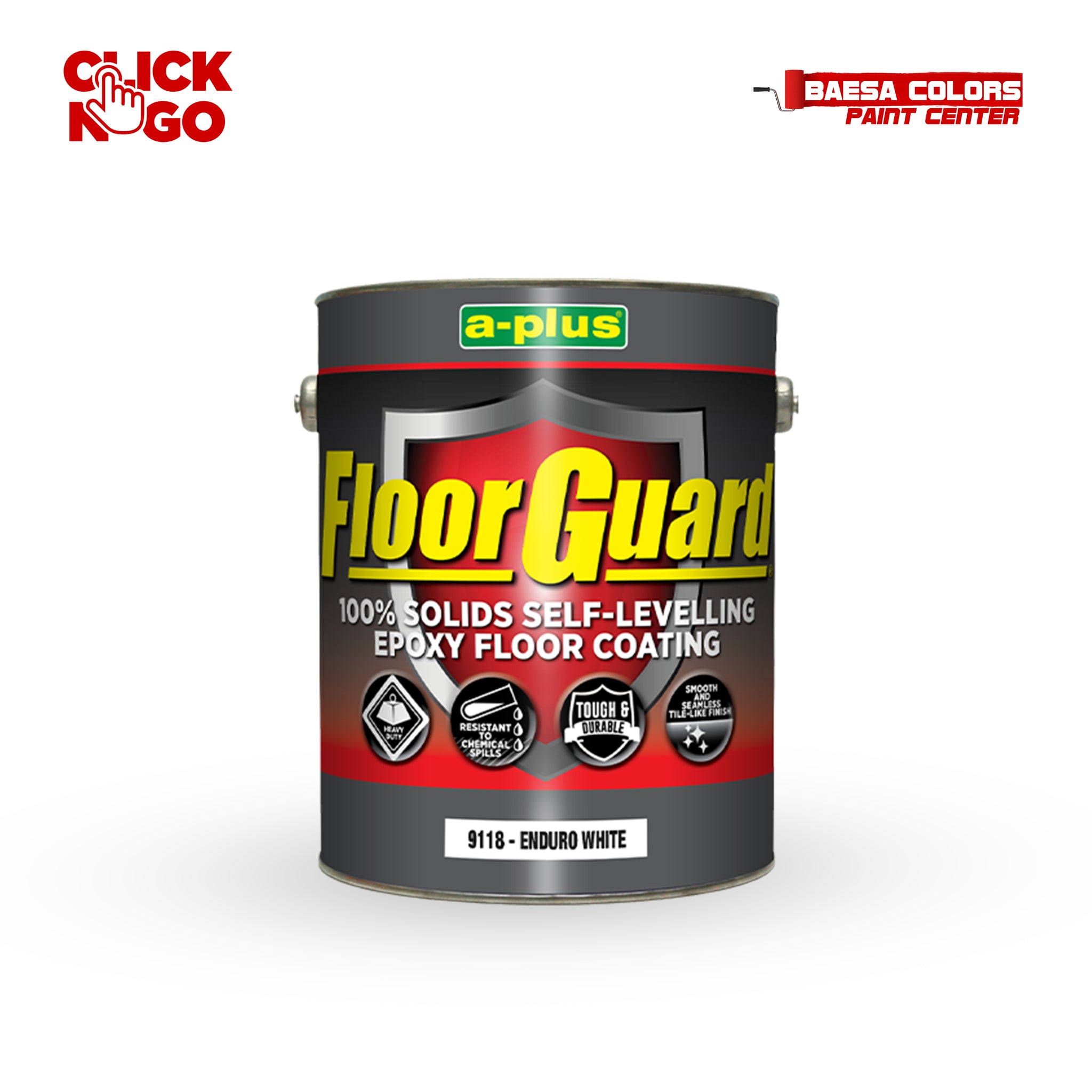 A-Plus Floor Guard® 100% Solids & Self-Levelling Epoxy Floor Coating 4 ...