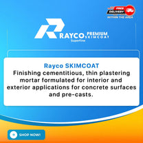 Rayco Superfine White Skimcoat 20KG – BAESA COLORS PAINT CENTER