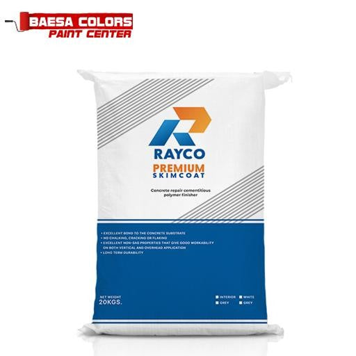 Rayco Superfine White Skimcoat 20KG – BAESA COLORS PAINT CENTER