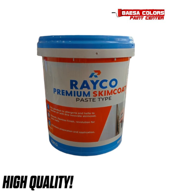 Rayco Premium Skimcoat Paste Type (Mixed with Cement) 16L – BAESA ...
