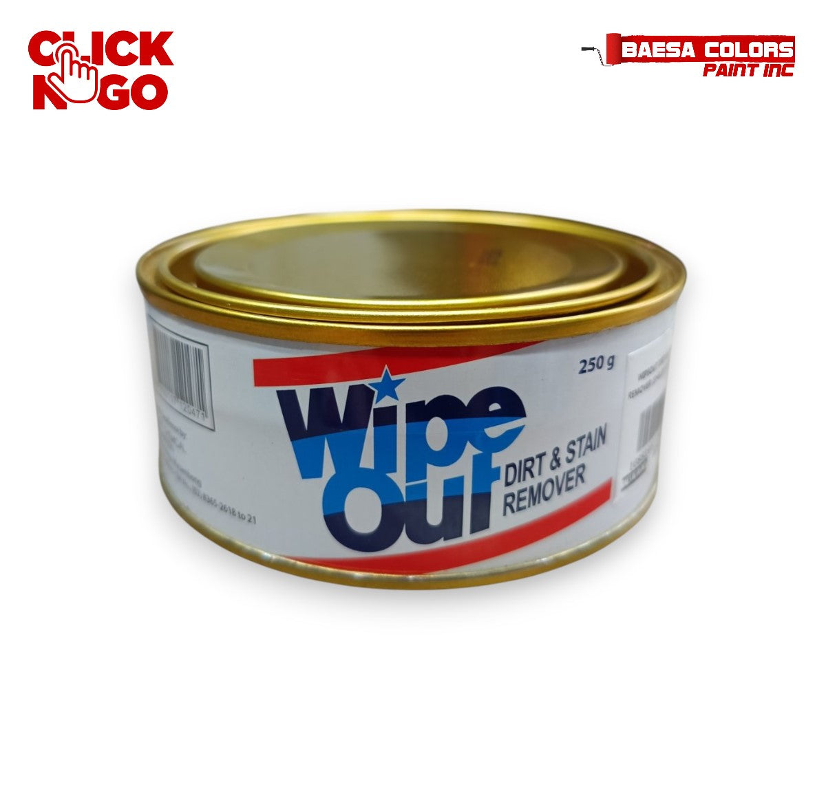 Wipe Out Dirt & Stain Remover 250g – BAESA COLORS PAINT CENTER