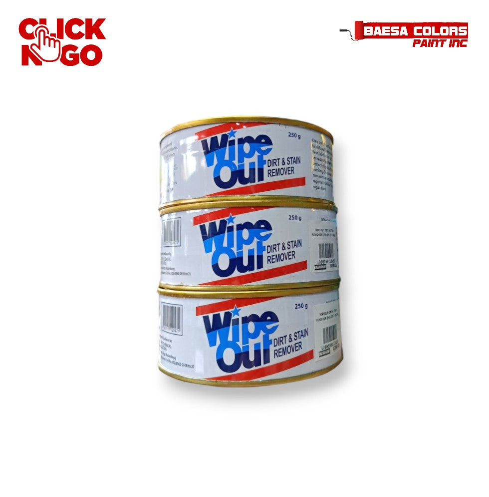 Wipe Out Dirt & Stain Remover 250g – BAESA COLORS PAINT CENTER